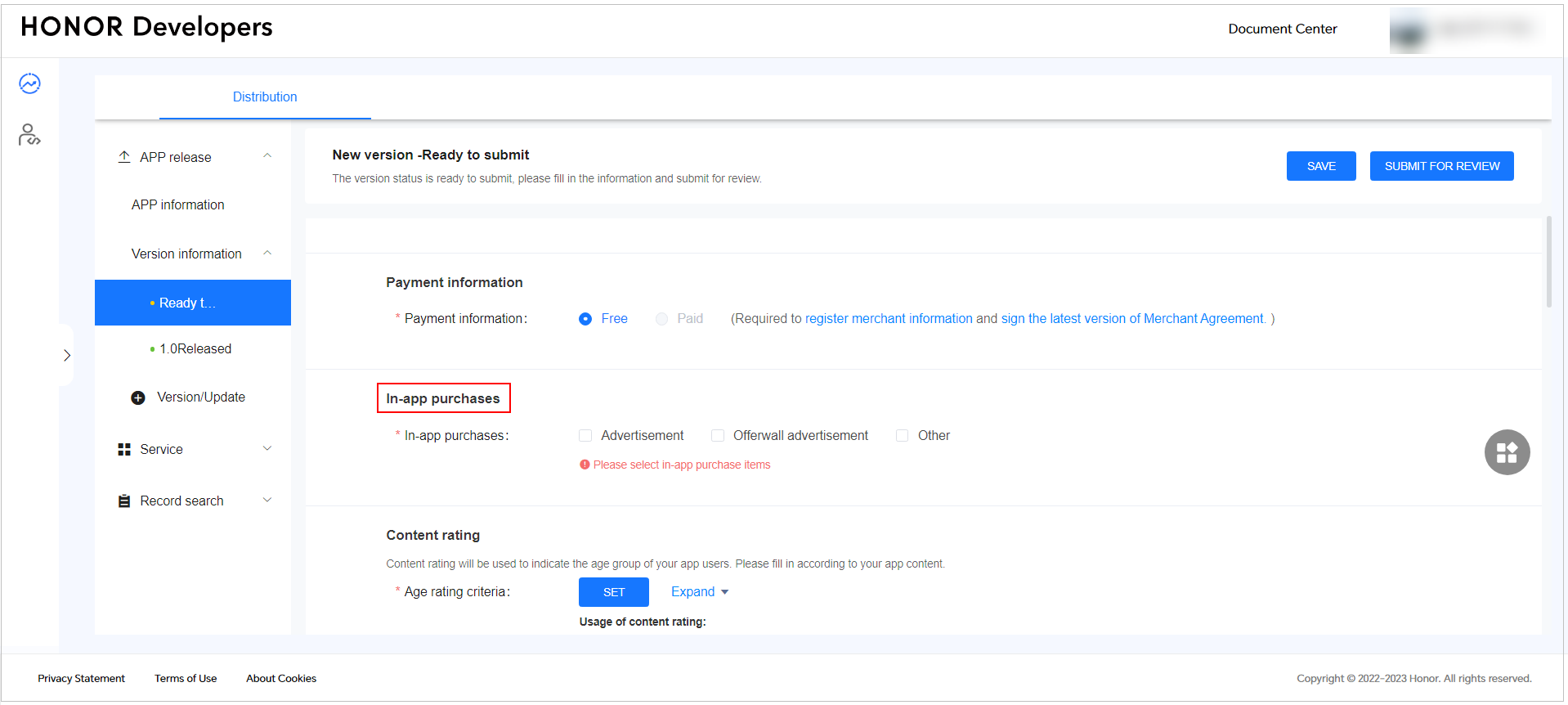 It will be used to identify the age group which your app is suitable ...