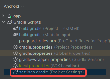 setting-gradle
